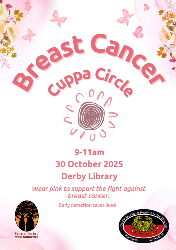 Cuppa Circle – Breast Cancer Awareness Morning Tea » Shire of Derby ...