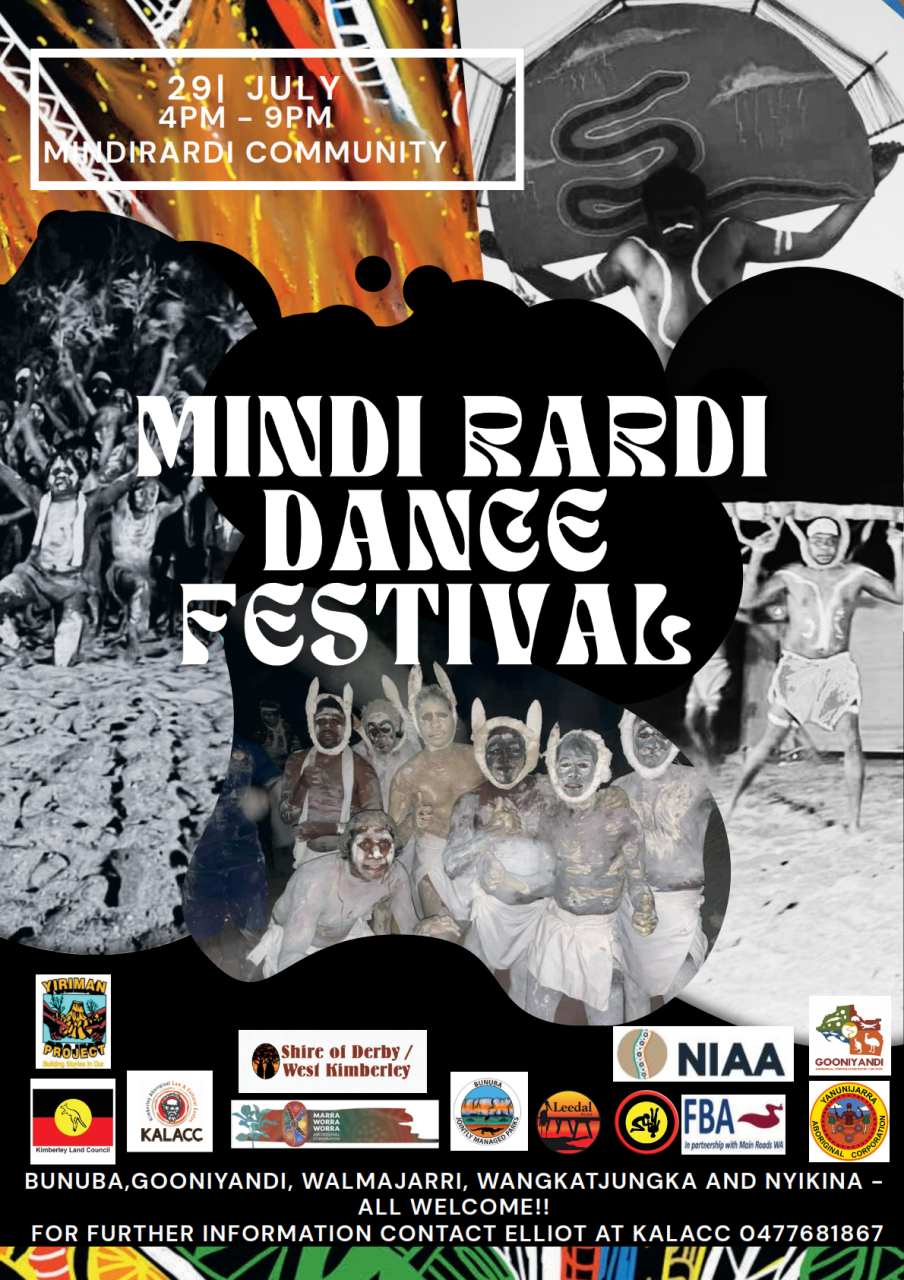 KALACC Mindi Rardi Dance Festival 2025 » Shire of Derby / West Kimberley